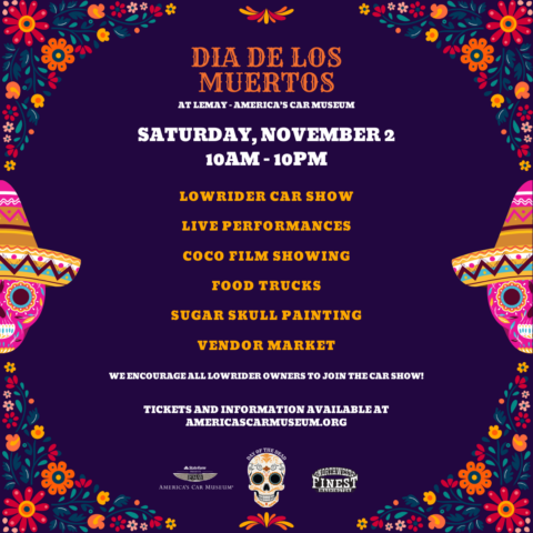 Celebrate Dia De Los Muertos with us at LeMay